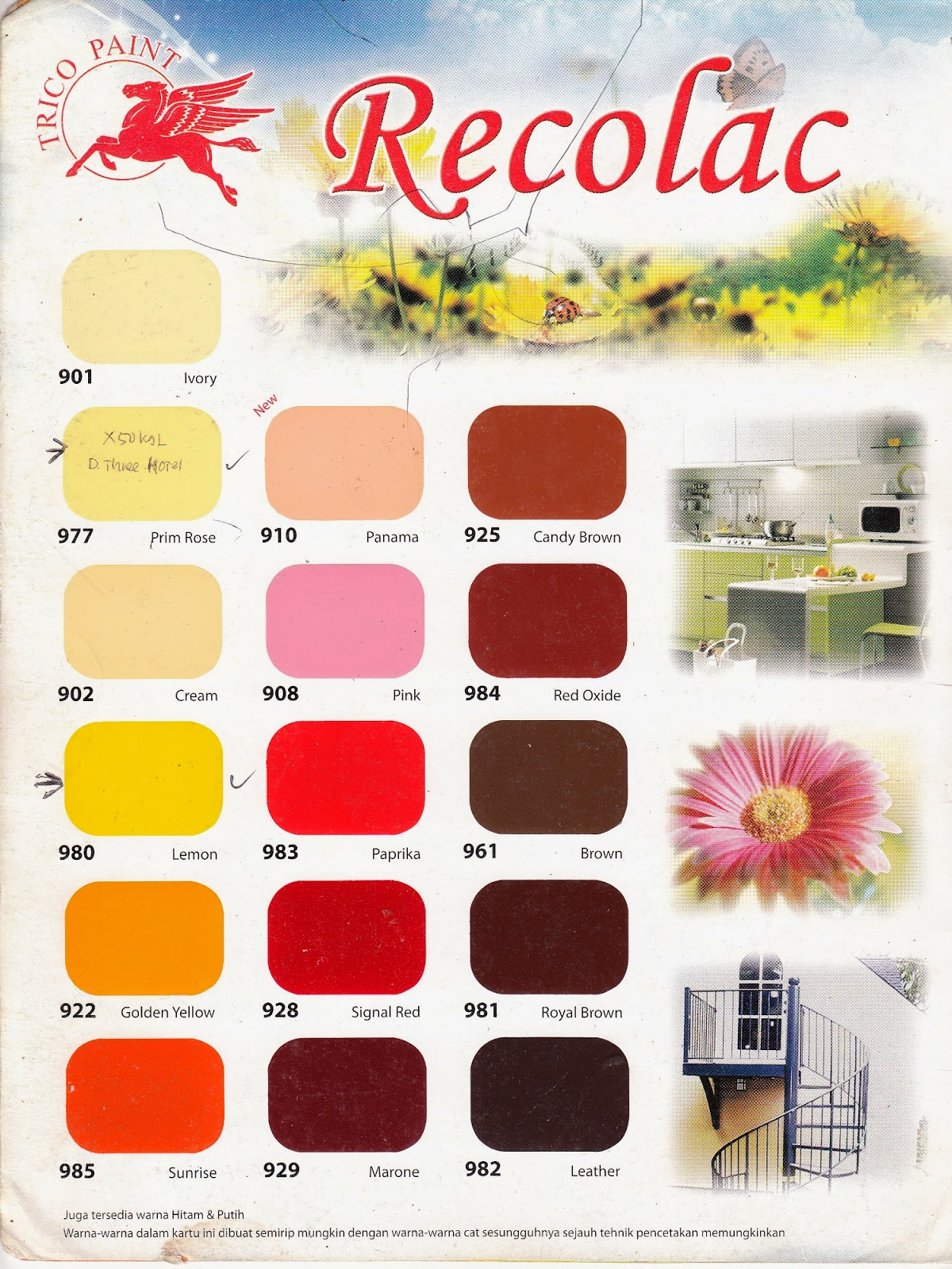 Jual recolac kuda terbang / cat recolac kayu besi / cat recolac kuda ...