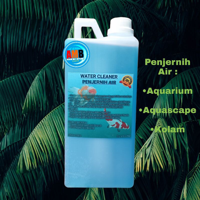 Jual Penjernih Air Aquarium/Penjernih Air Kolam/Penjernih Air 1 Liter ...