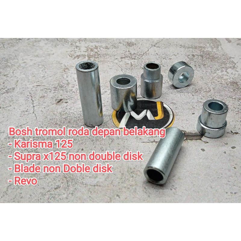 Jual BOS BOSH TROMOL RODA DEPAN BELAKANG KARISMA 125 SUPRA X125 NON ...