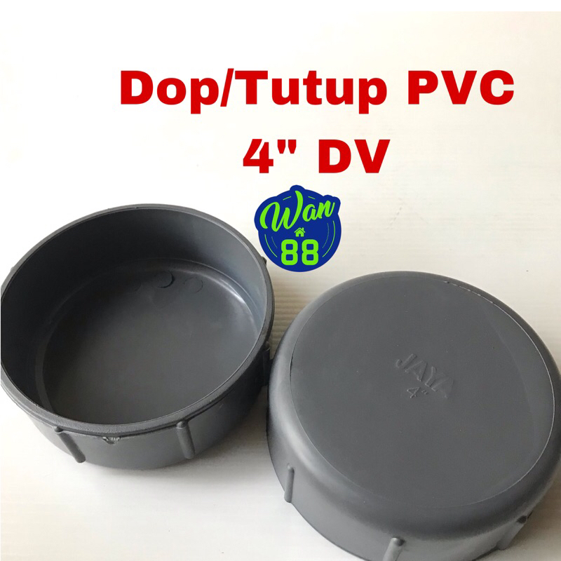 Jual Dop / Tutup Pipa PVC 4” inch DV Jaya | Shopee Indonesia