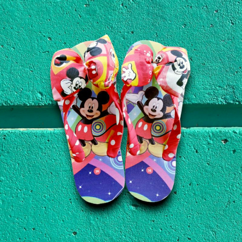 Jual Sandal Pita Mickey Mouse Dewasa | Shopee Indonesia