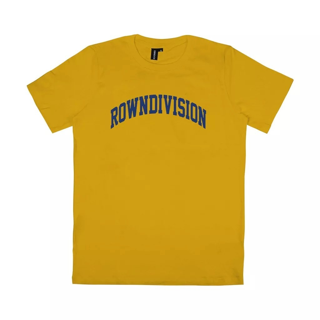 Jual Rown Division Official T-shirt Kuning - Rowndvsn Kaos Big Text ...