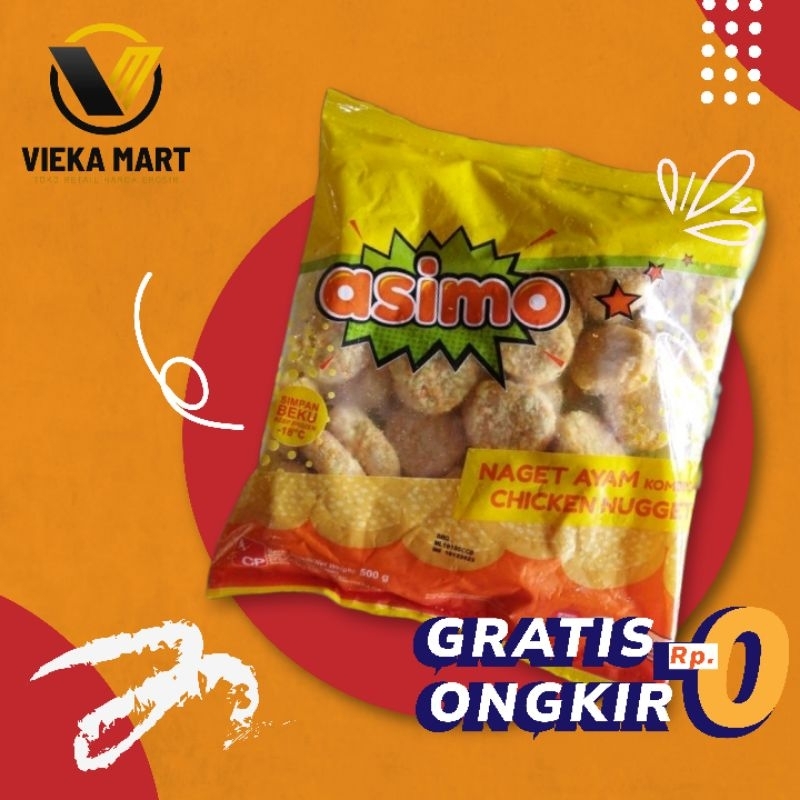Jual ASIMO Chicken Nugget 500g naget ayam | Shopee Indonesia