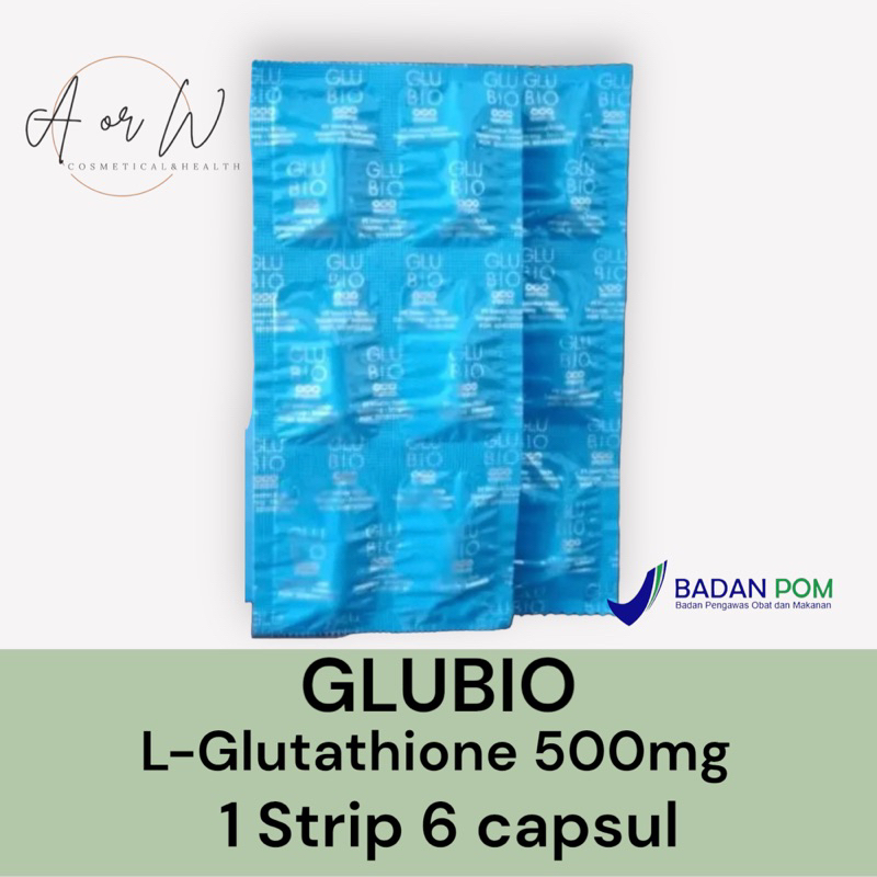 Jual GLUBIO 1 STRIP 6 CAPS | Shopee Indonesia