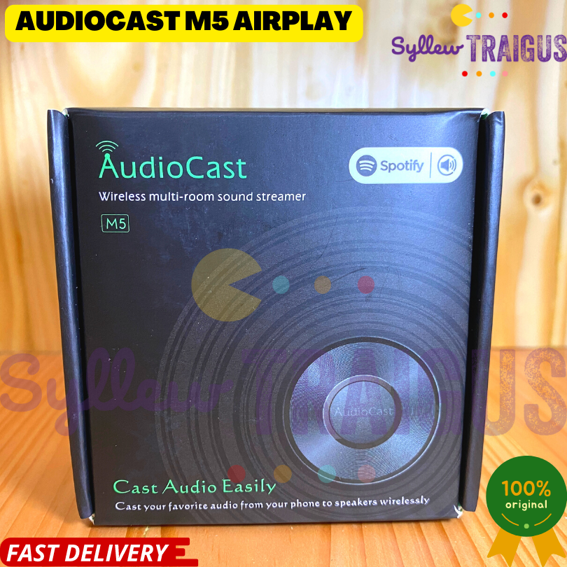Jual AudioCast M5 Airplay Spotify Wireless Music Audio Speaker Receiver ...