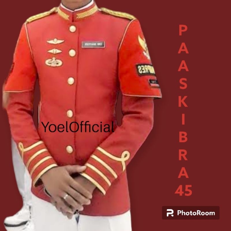 Jual SERAGAM_PASKIBRA_MERAH _PASUKAN_45 | Shopee Indonesia