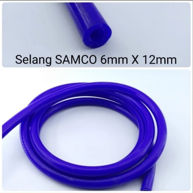 Jual Selang samco 6mm x 12mm / silicon hose per 50cm | Shopee Indonesia