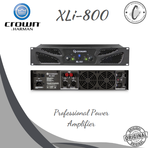 Jual Power Amplifier Crown XLi-800 XLi800 Original Amplifier | Shopee ...