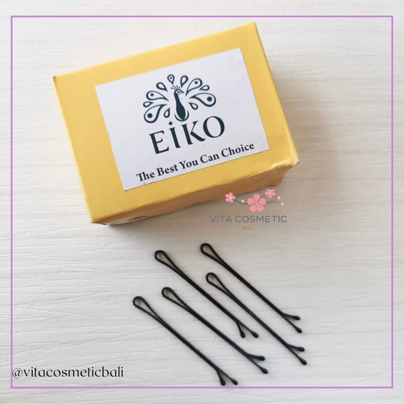 Jual ISI 100 biji JEPIT Hitam LIDIK KIPAS RAMBUT LIDI Bob Pins sanggul ...