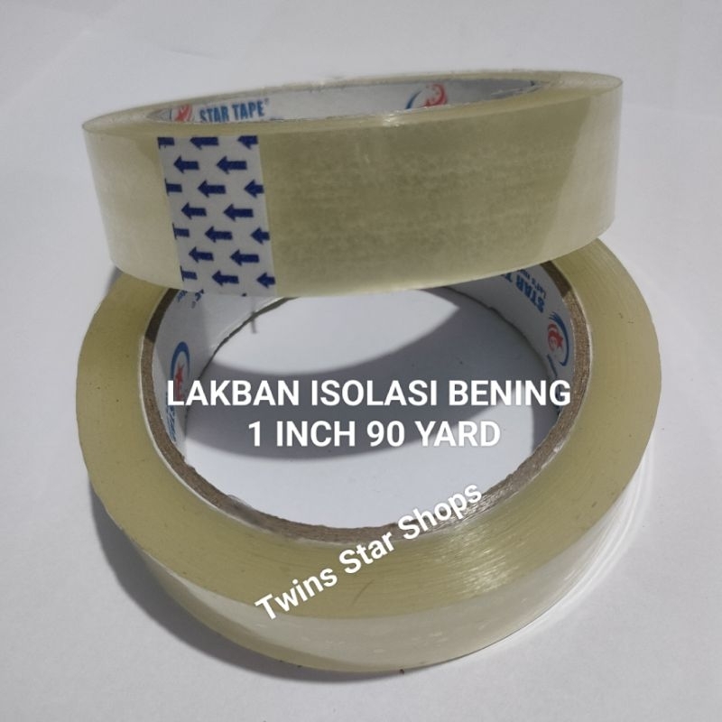 Jual Lakban Isolasi Solatip Daoble Tape Busa Kain Kertas Bening Coklat Hitam Merah Putih 1 1.5 2 ...