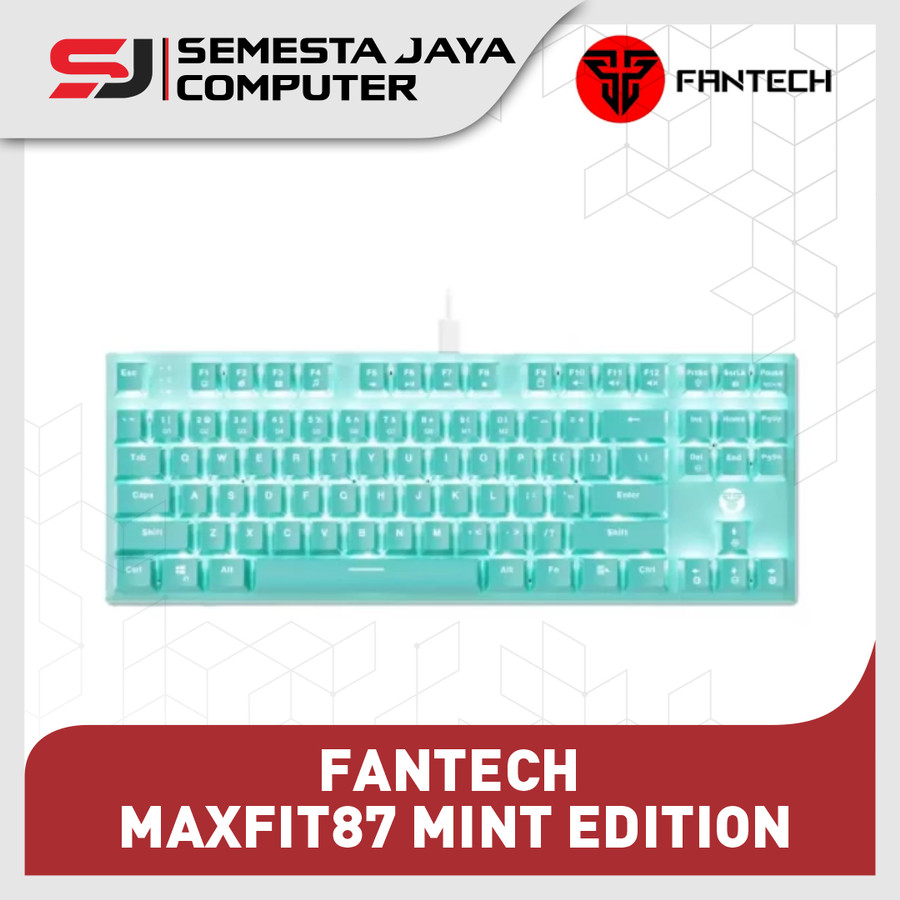 Jual Fantech MINT EDITION MAXFIT87 MK856 TKL Mechanical Gaming Keyboard ...