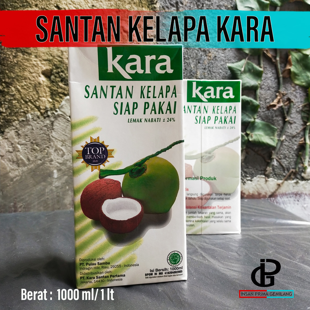Jual Santan Kara 1000 ml / 1 liter Santan Kelapa Kara | Shopee Indonesia