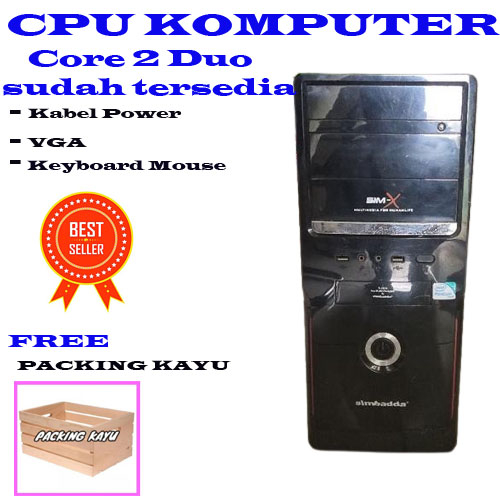 Jual cpu komputer core i3+kabel power+vga+keybord mouse | Shopee Indonesia