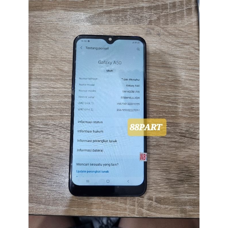 Jual LCD + TS + FRAME SAMSUNG A30 A50 A50S OLED2 | Shopee Indonesia