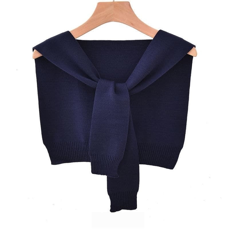 Jual Aksesoris baju syal bahu syal kerah rajut selendang korea import ...