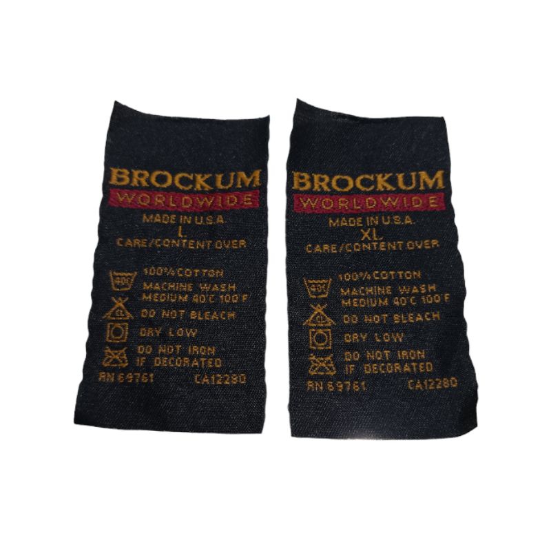 Jual LABEL SUPPLY LABEL TAG BROCKUM VINTAGE 90S | Shopee Indonesia