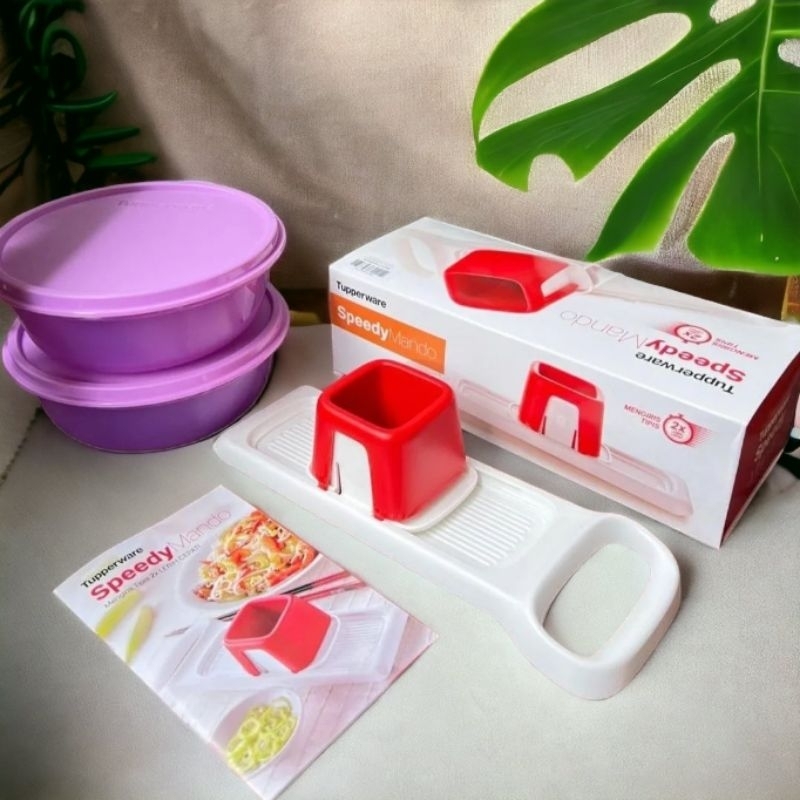 Jual Alat Pengiris Iris Irisan Bawang Singkong Kentang Speedy Mando Tupperware Tuppy Murah ...