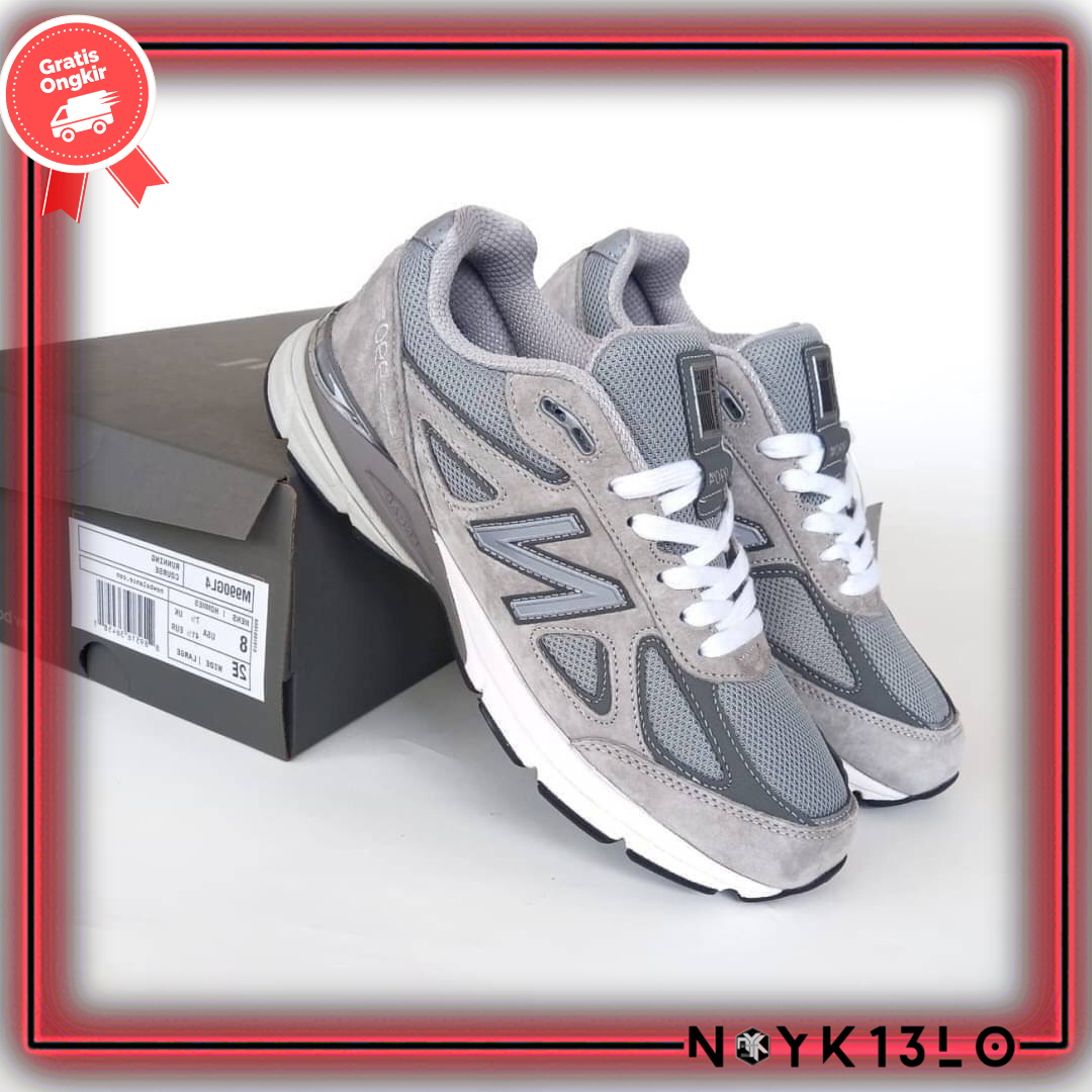 Jual NB 990 V4 GL Sepatu Pria Terbaik / Grey / Low / Premium Original ...