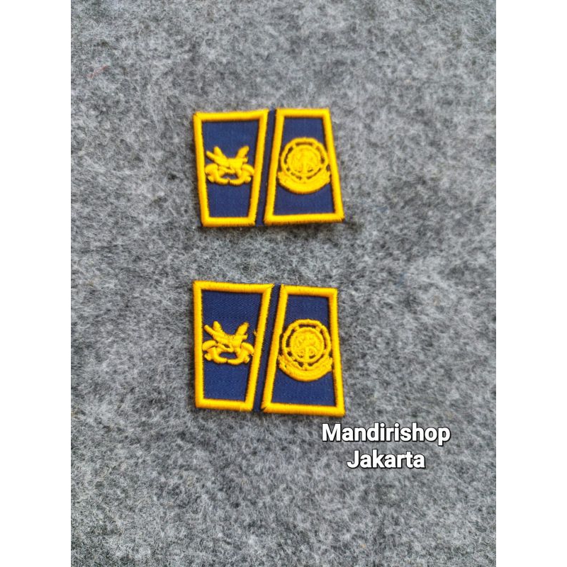 Jual PANGKAT KRAH PEMADAM/DAMKAR KUNING/SARJANA TIMBUL ECER SATUAN ...