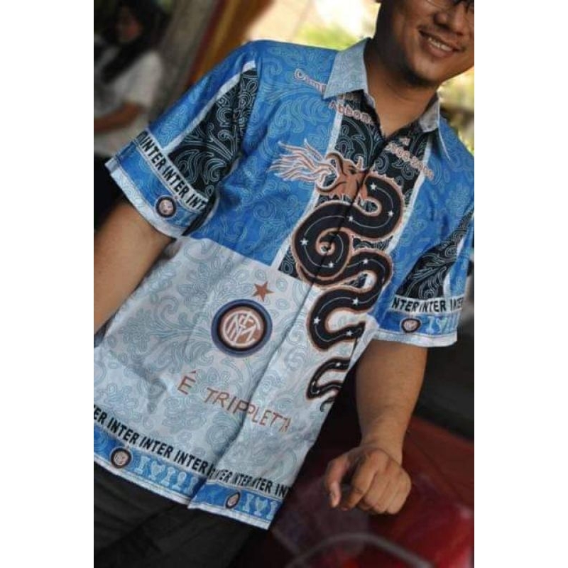 Jual Jersey Inter Milan (Batik Inter Milan) Final UCL | Shopee Indonesia