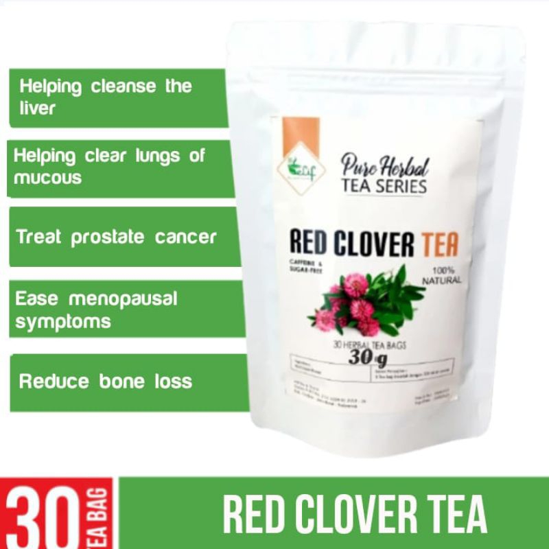 Jual ELIF TEA AND TISANE Red Clover Tea : Pure Organic Red Clover ...