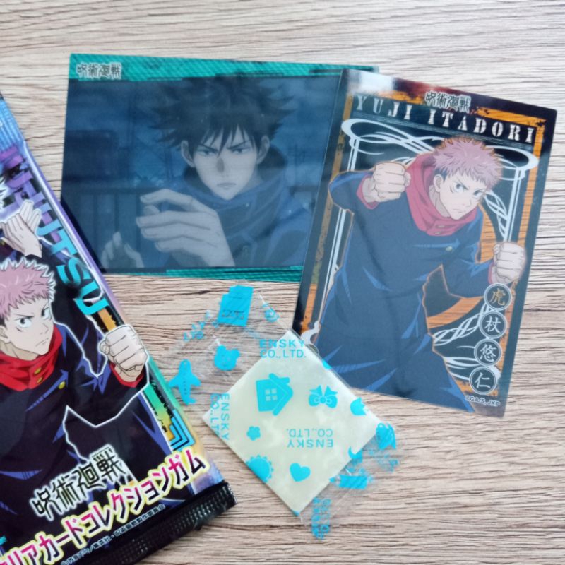 Jual Jujutsu kaisen clear card | Photocard | JJK merchandise | original ...
