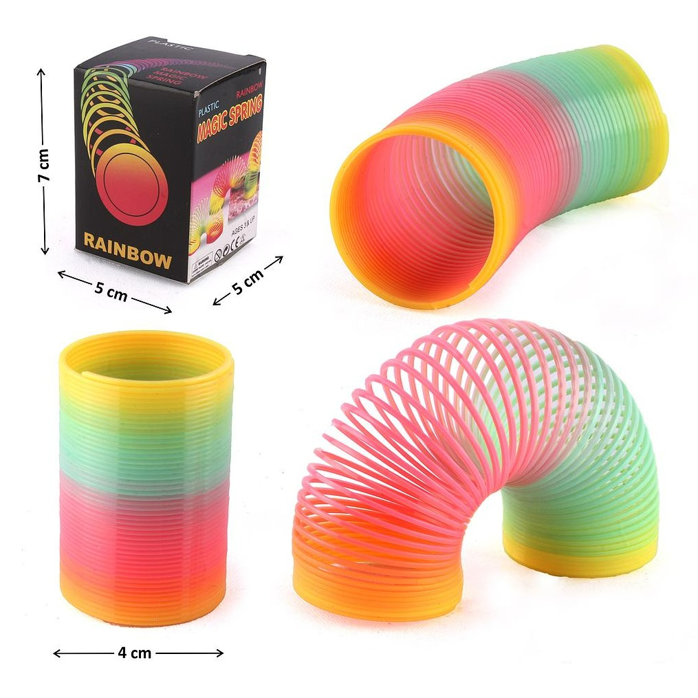 Jual Mainan Per Spring Pelangi Rainbow murah viral emoji PER RAINBOW ...