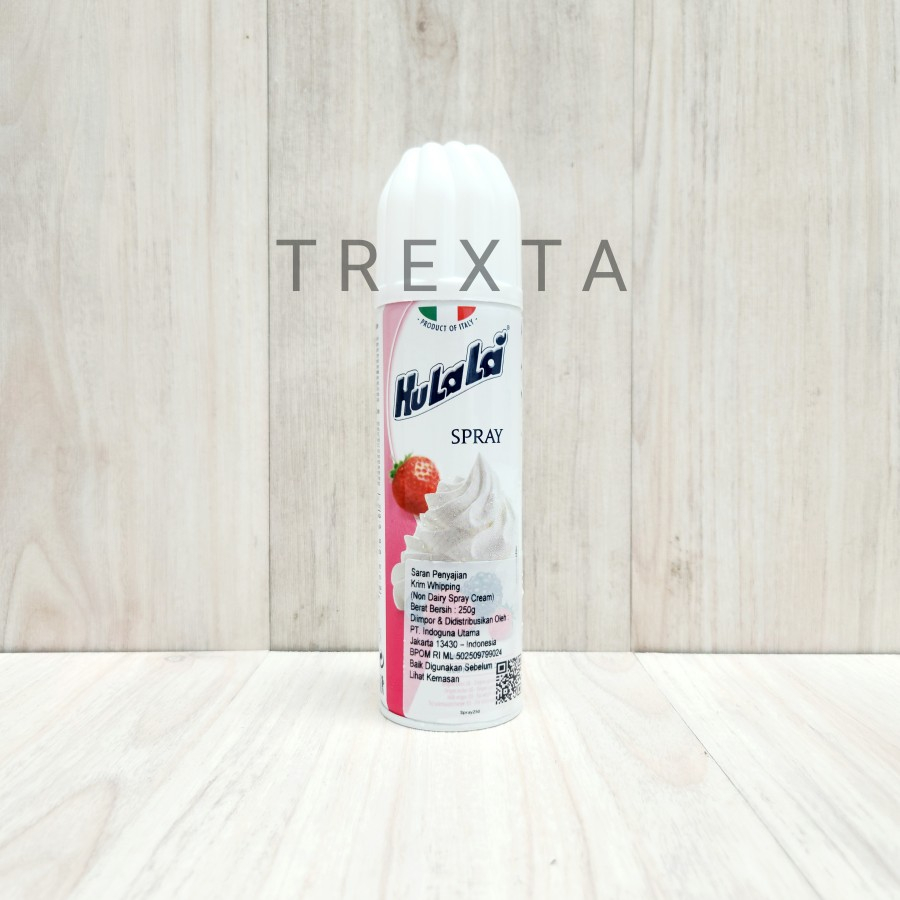 Jual Hulala Aerosol Spray Whipping Cream 250 Gram GOJEK GRAB | Shopee ...