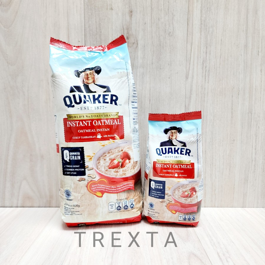 Jual [MERAH] Quaker Instant Oatmeal 200G | Shopee Indonesia