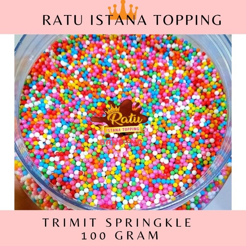 Jual SPRINKLE TRIMIT SPRINGKLE SPIKEL REPACK 100GR FRESH PRODUCT SUGAR ...