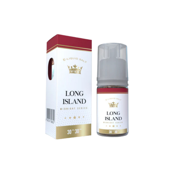 Jual FOOM Midnight Series Long Island Salt Nic E-Liquid 30ML 30MG ...
