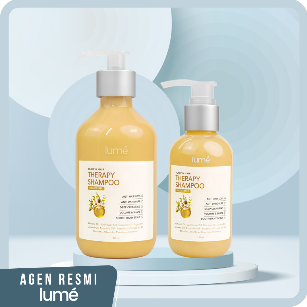 Jual LUME Scalp & Hair THERAPY SHAMPOO 320ML | Shopee Indonesia