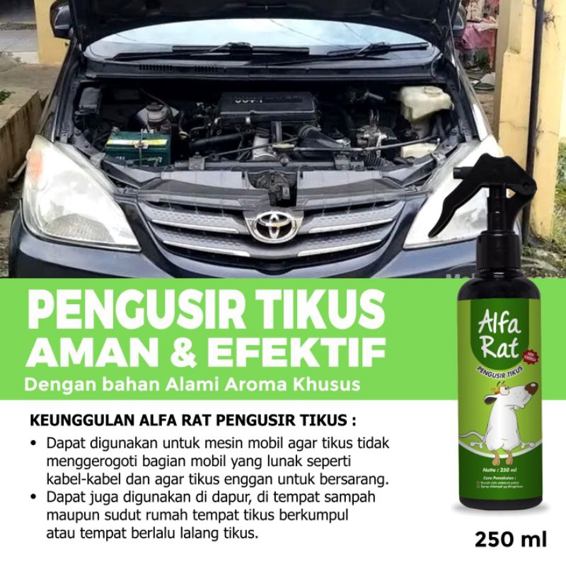 Jual pengusir tikus dan serangga ALFA RAT 250ml | Shopee Indonesia