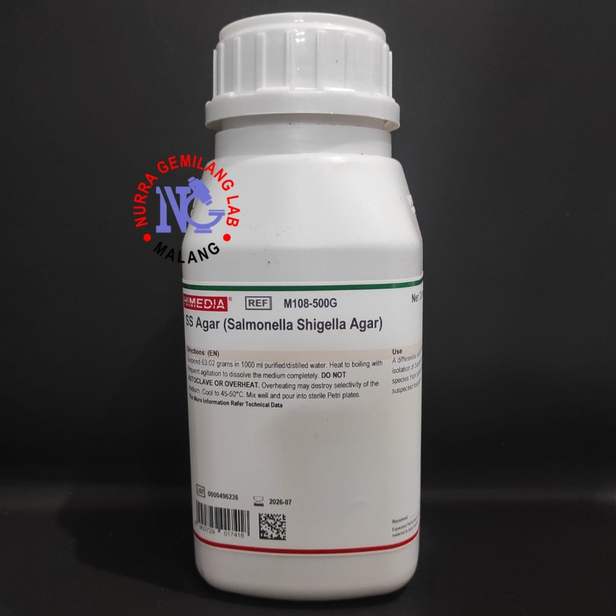 Jual SS Agar (Salmonella Shigella Agar) Himedia 200 g | Shopee Indonesia
