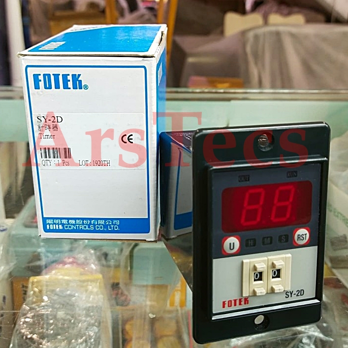 Jual Timer Digital FOTEK SY-2D 2 Digit 220V Original | Shopee Indonesia