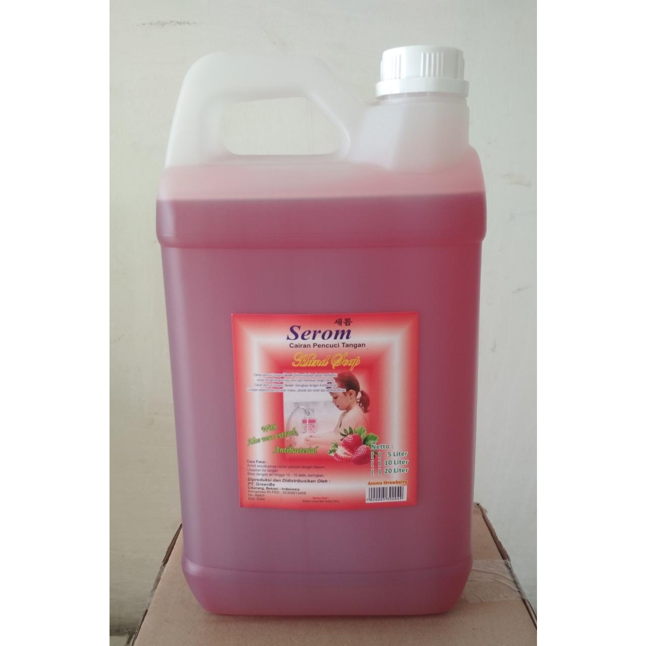 Jual Serom Sabun Cuci Tangan / Hand Soap 5 liter | Shopee Indonesia