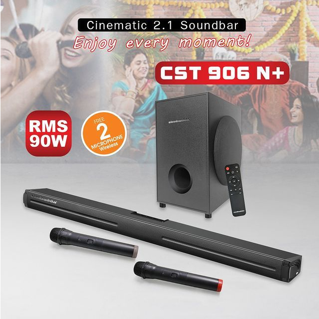 Jual SIMBADDA CST 906N+ Soundbar TV Bluetooth Home Theater Karaoke 906 ...