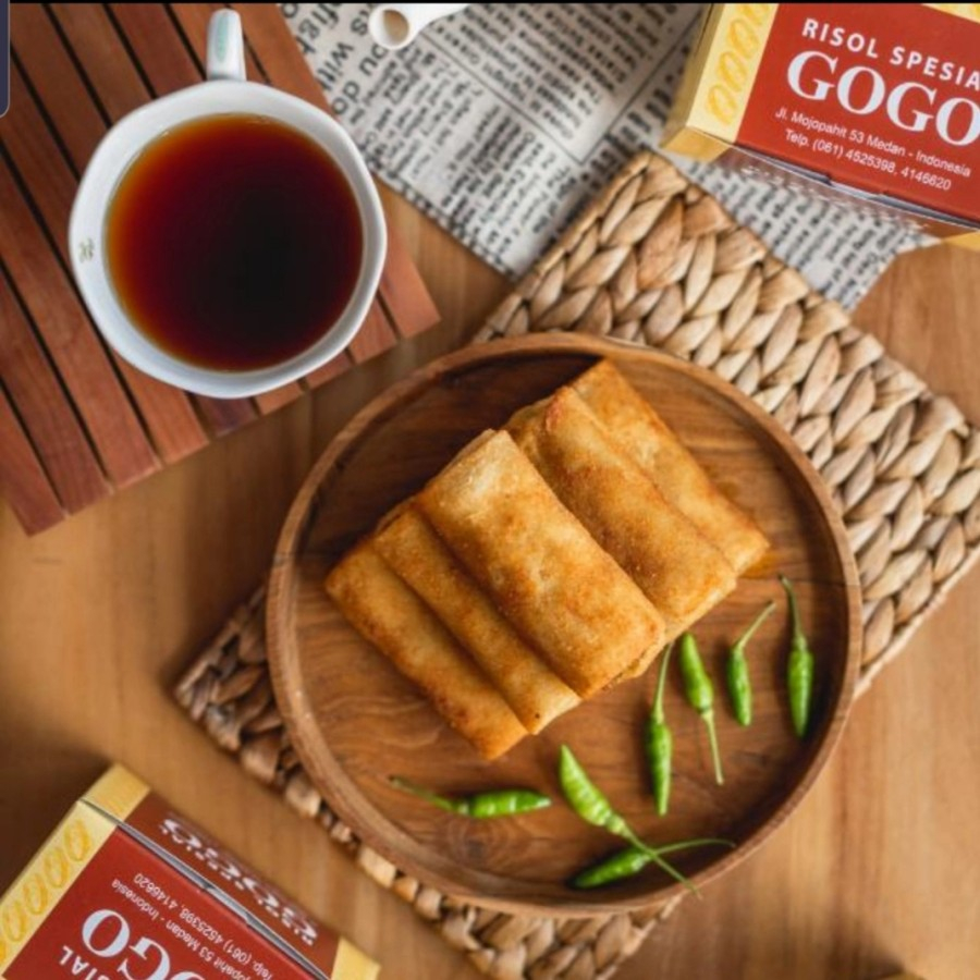 Jual Risol Gogo asli dari Medan 1 box isi 10pcs | Shopee Indonesia