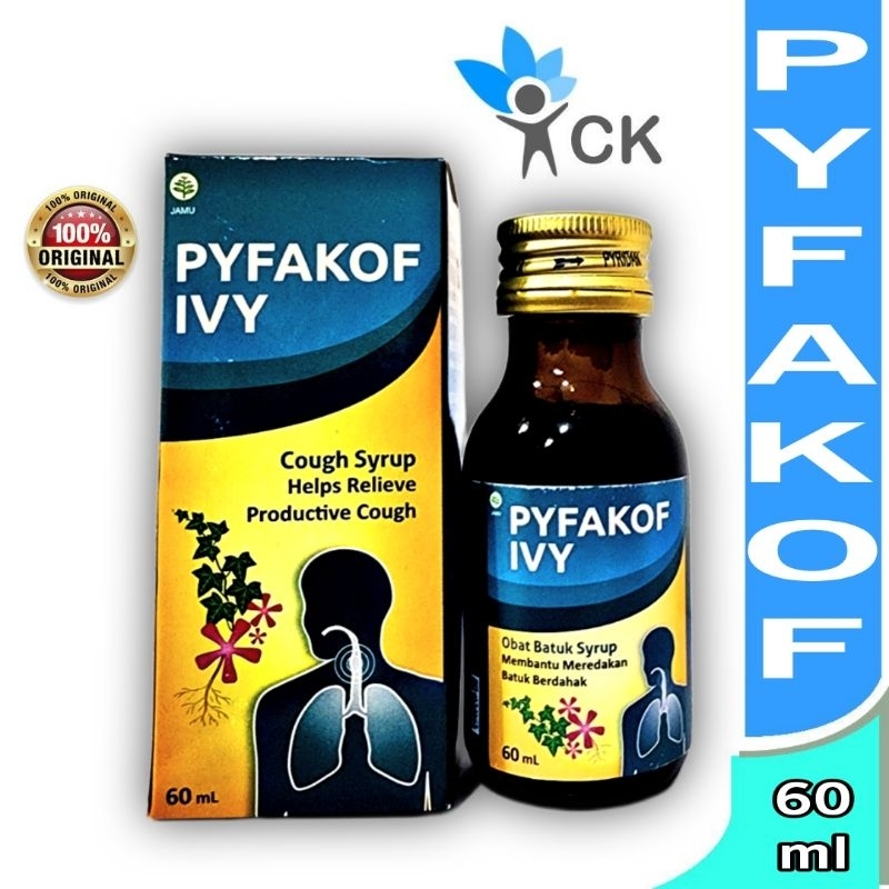 Jual PYFAKOF IVY 60 ML meredakan batuk dan aman untuk ibu hamil ...