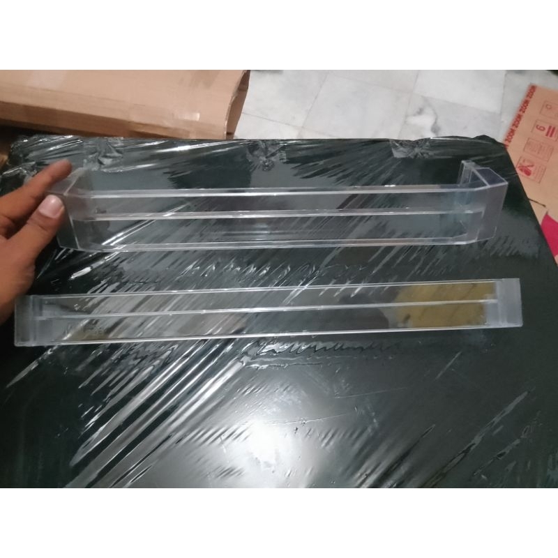 Jual rak botol dan rak telur kulkas Sanken original | Shopee Indonesia