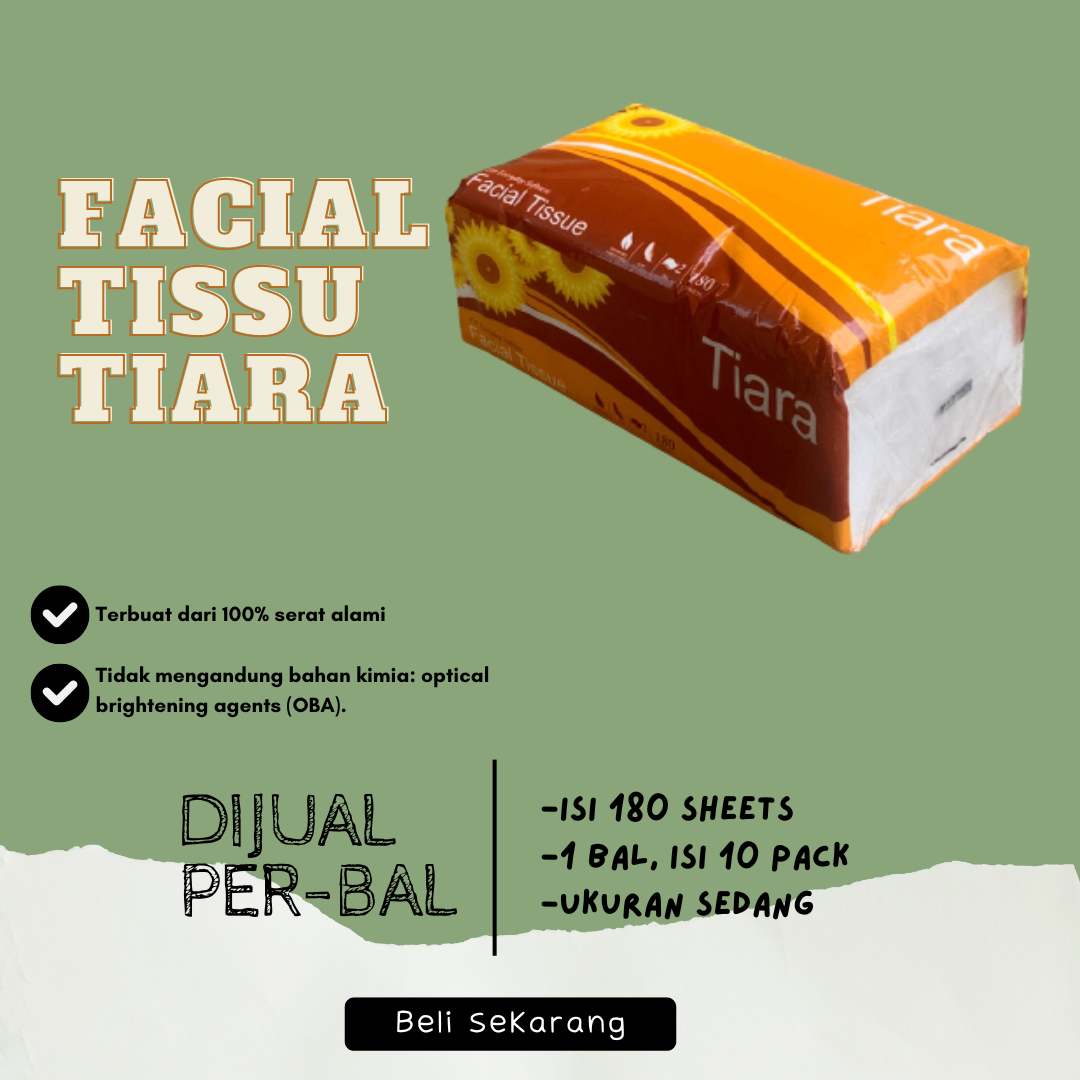 Jual Tissue Tiara Facial 2 Ply isi 150 Sheet/ 180 Sheet/ 250 Sheet ...