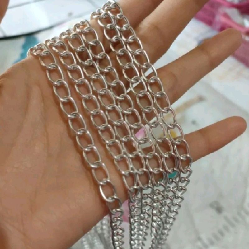 Jual TALI RANTAI STRAP/TALI RANTAI BESI STRAP/TALI RANTAI PANJANG 120 ...
