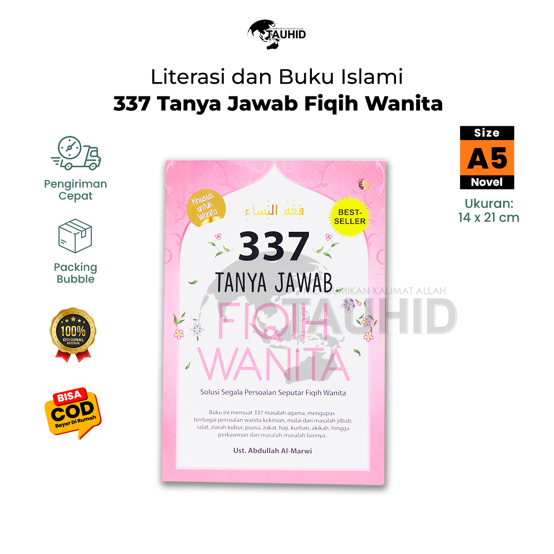 Jual 337 Tanya Jawab Fiqih Wanita - Buku Fiqih Wanita Best Seller Buku Muslimah 100% Original ...