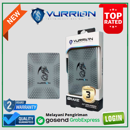 Jual SSD VURRION 128GB / 256 / 512 SATA III GARANSI RESMI | Shopee ...