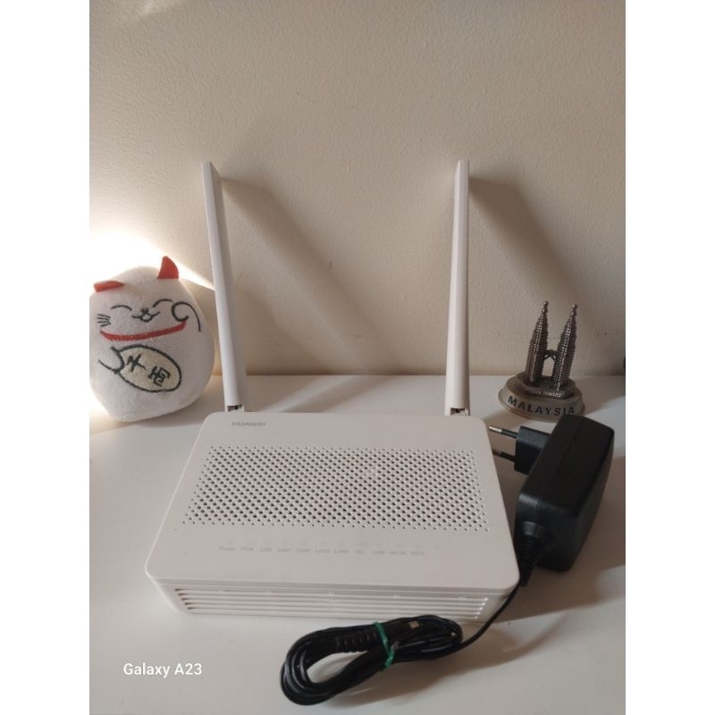 Jual 1 paket isi 8 modem Router HUAWEI HG814 5V5 / Port biru _GPON OPEN ...