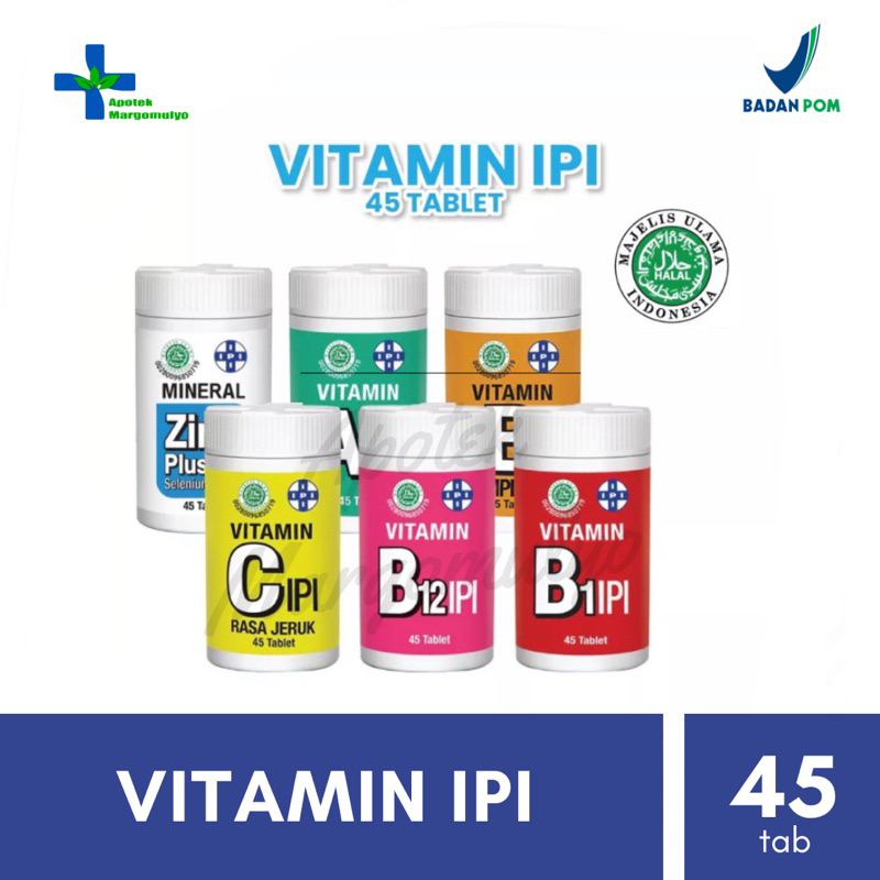 Jual Vitamin A IPI / Vitamin B1 IPI / Vitamin B12 IPI / Vitamin B ... Jual Vitamin A IPI / Vitamin B1 IPI / Vitamin B12 IPI / Vitamin B ...