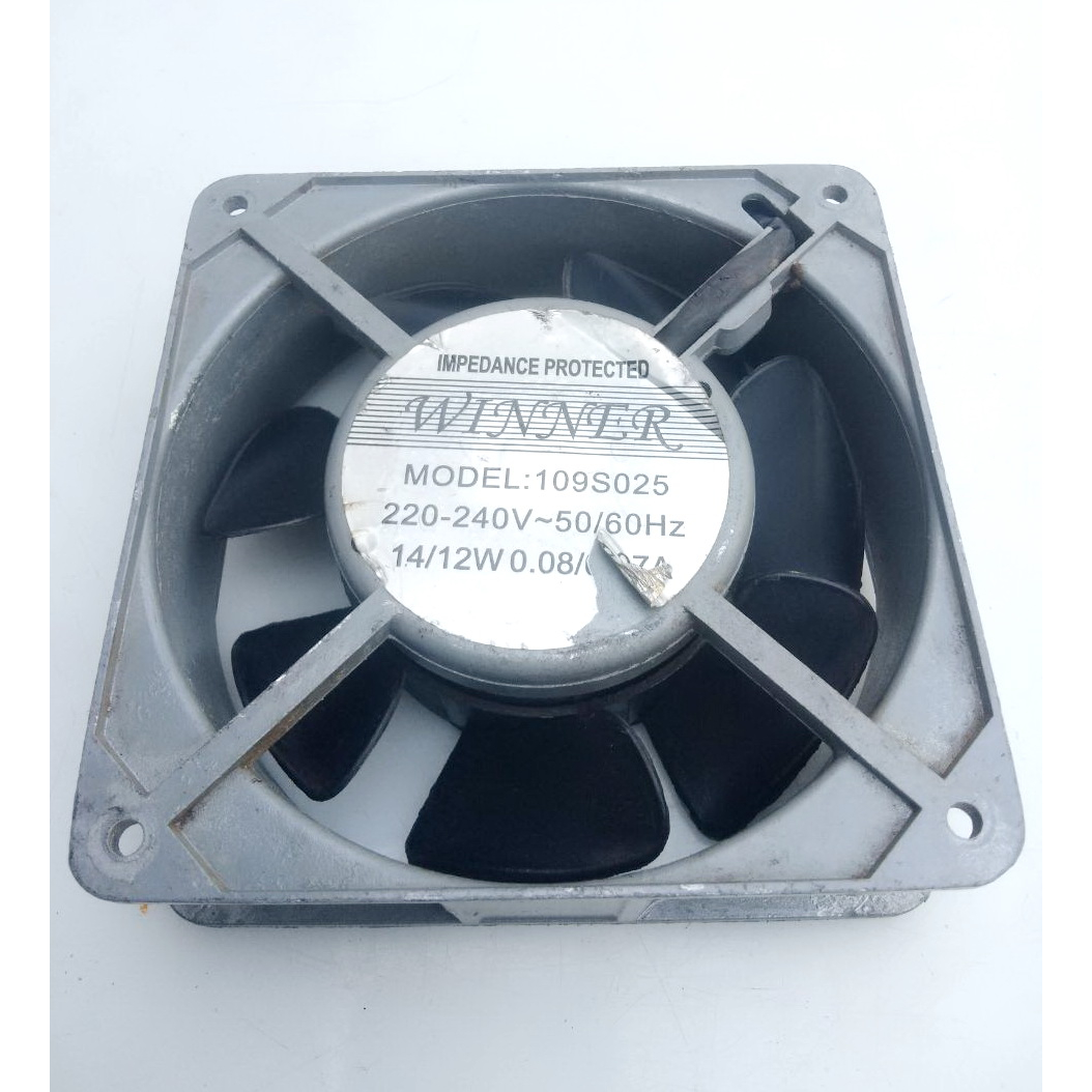 Jual Cooling Fan ac 220Vac 0.14A Brbagai Macam Brand ukuran 12x12x3.8cm ...