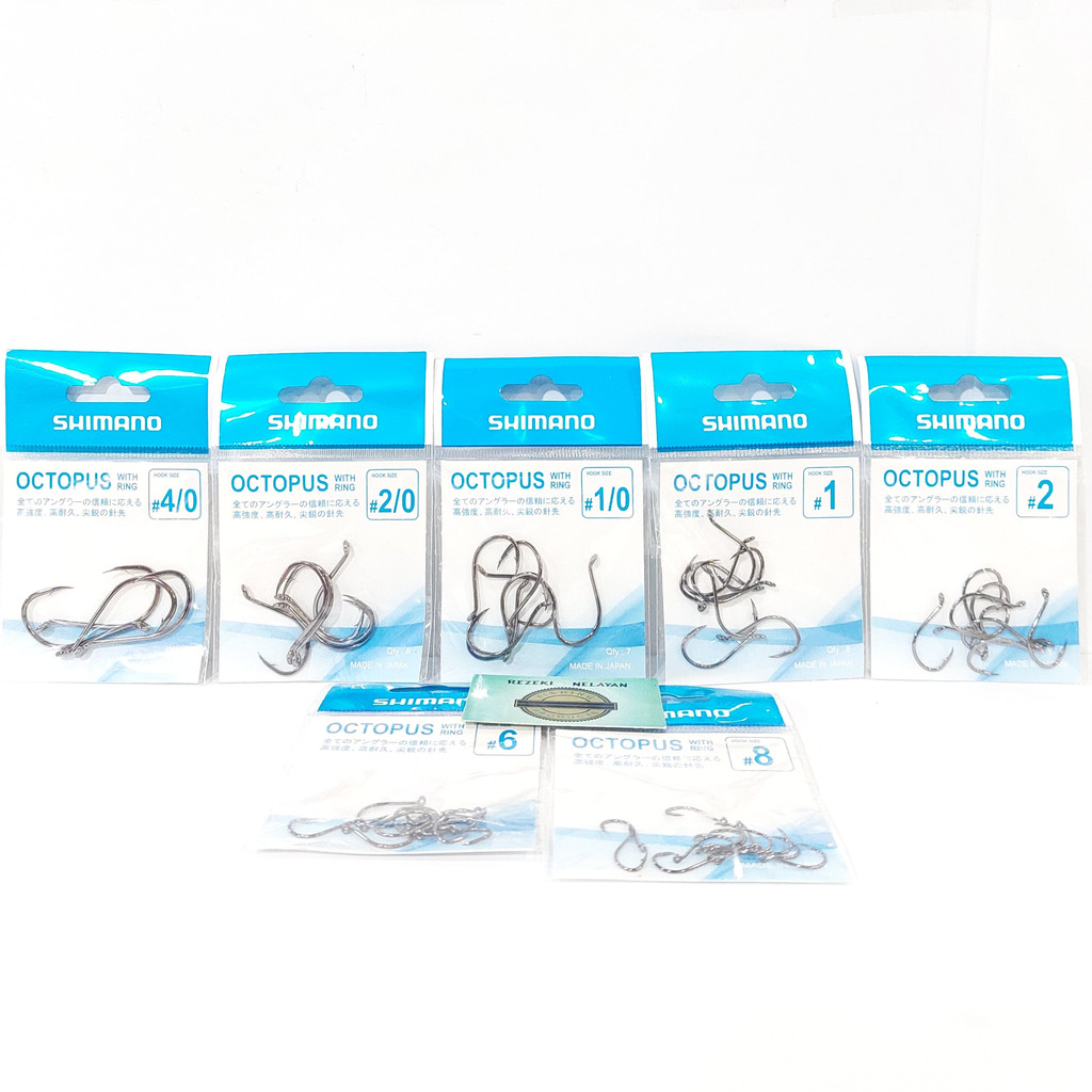 Jual MATA KAIL / HOOK SHIMANO OCTOPUS | Shopee Indonesia