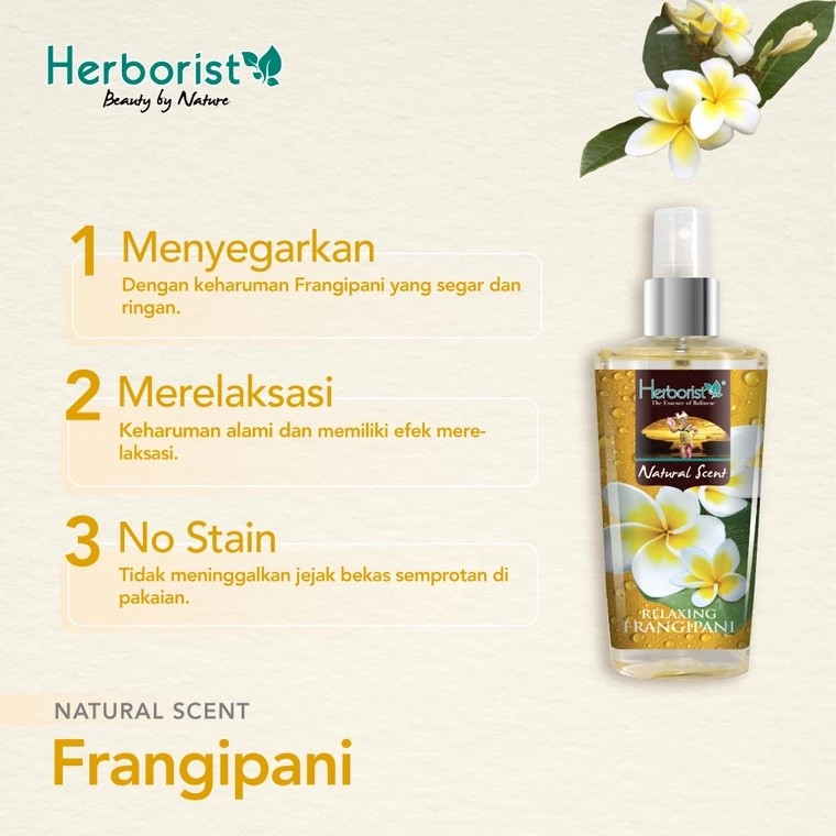Jual Herborist Natural Scent Body Spray 120ml | Herboris Body Spray ...