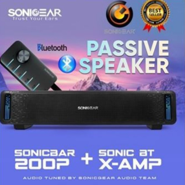 Jual SonicGear Sonicbar 200P Powerful SoundBar Speakers With Light ...